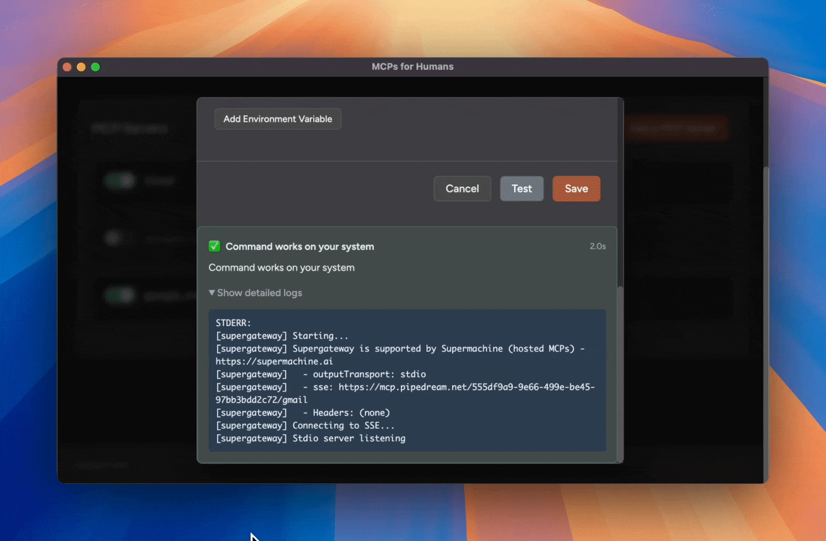 MCPs for Humans - Easy UI for Claude MCP Servers